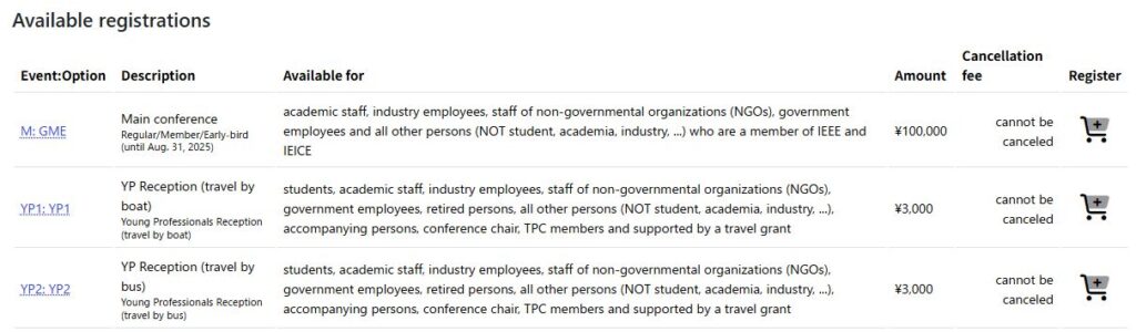 Young Professional Programs｜ISAP 2025